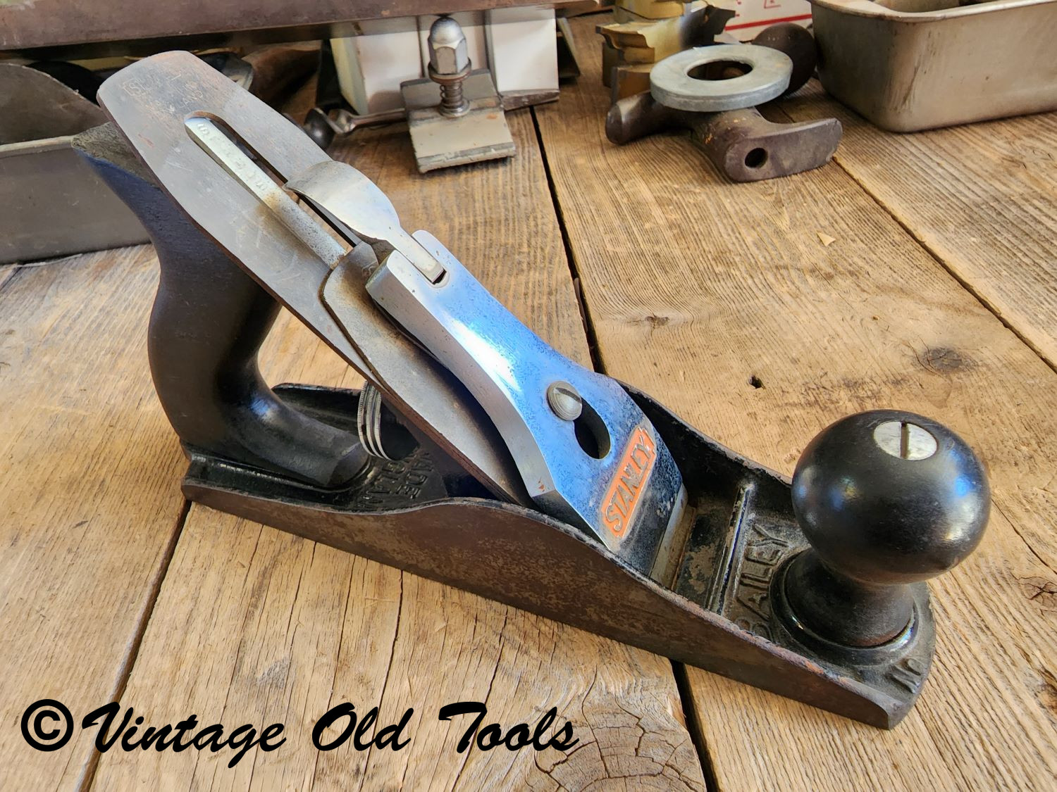 Stanley Bailey No. 3 Smooth Plane - Old Woodworking Tools